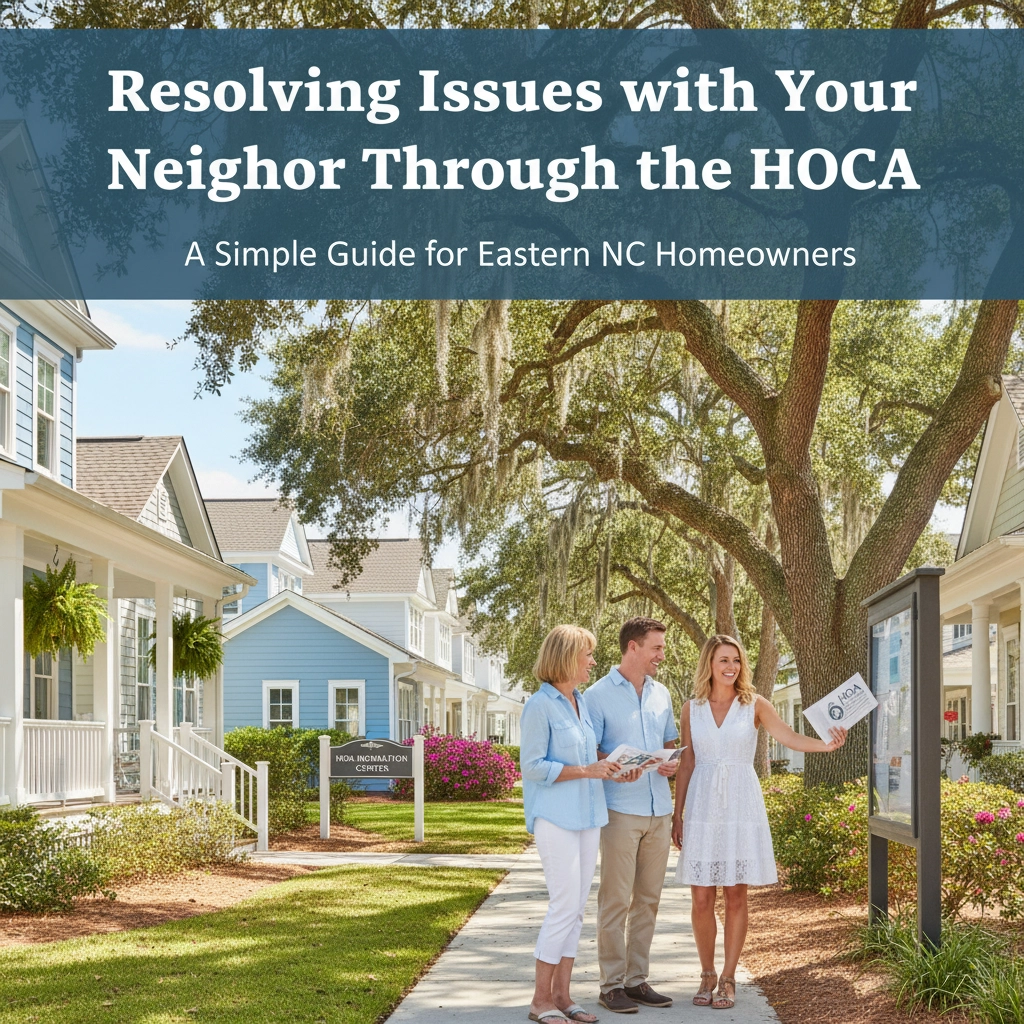 HOA neighbor dispute resolution: Simple guide for Eastern NC homeowners ...